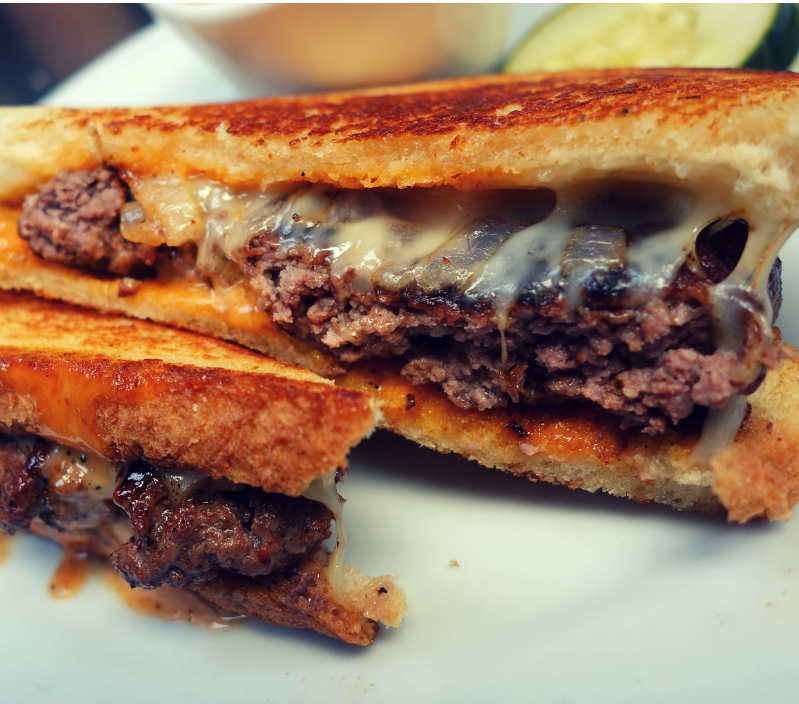 Patty Melt Burger Takeout | It's All Good Southern Kitchen